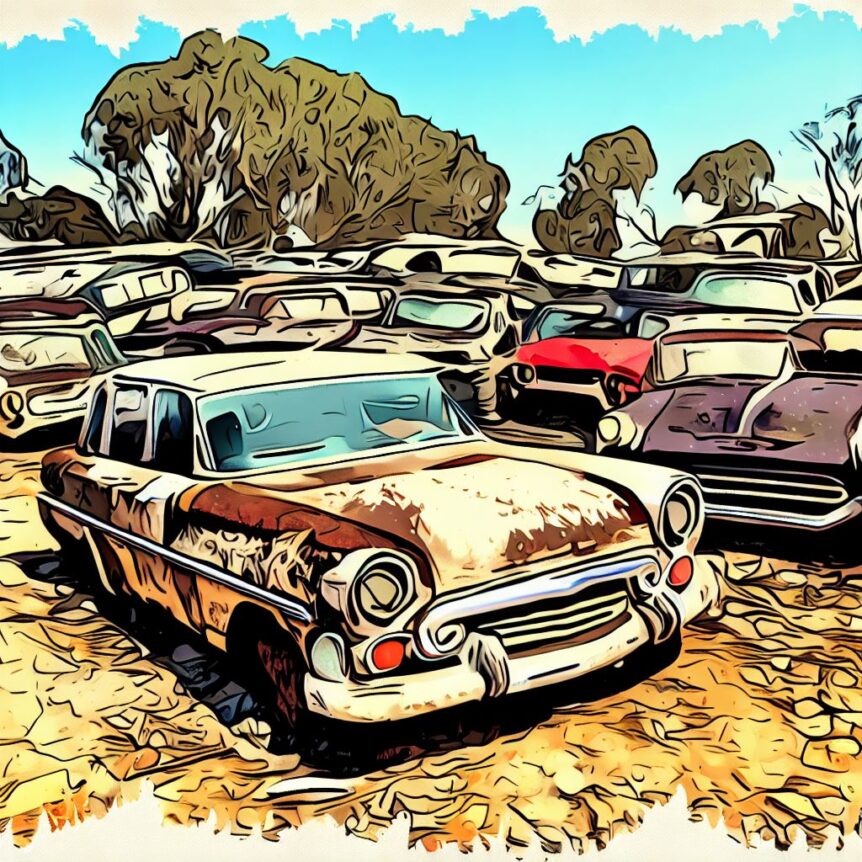 Classic Car Salvage Yards in Perth
