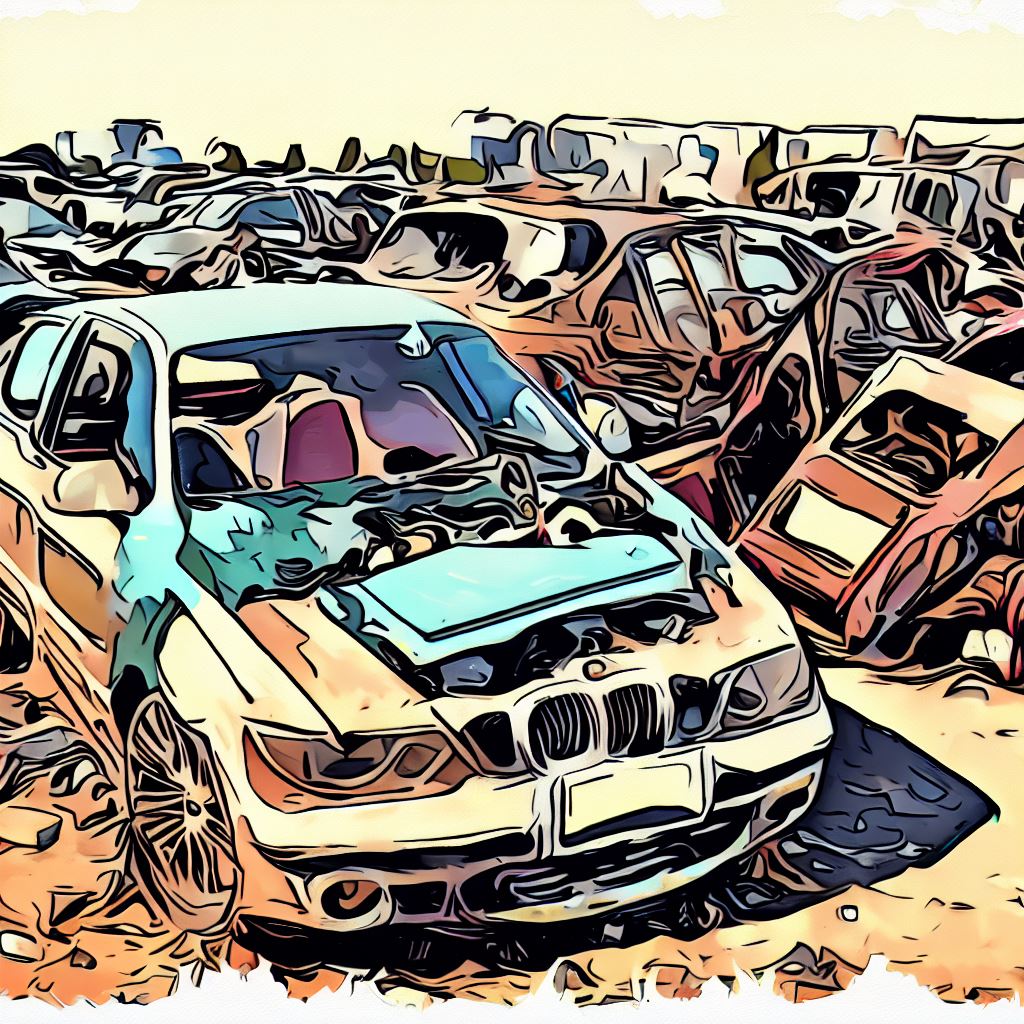 BMW Salvage Yard in Perth