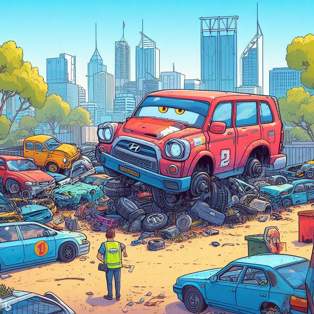 Hyundai Wrecking Yard in Perth