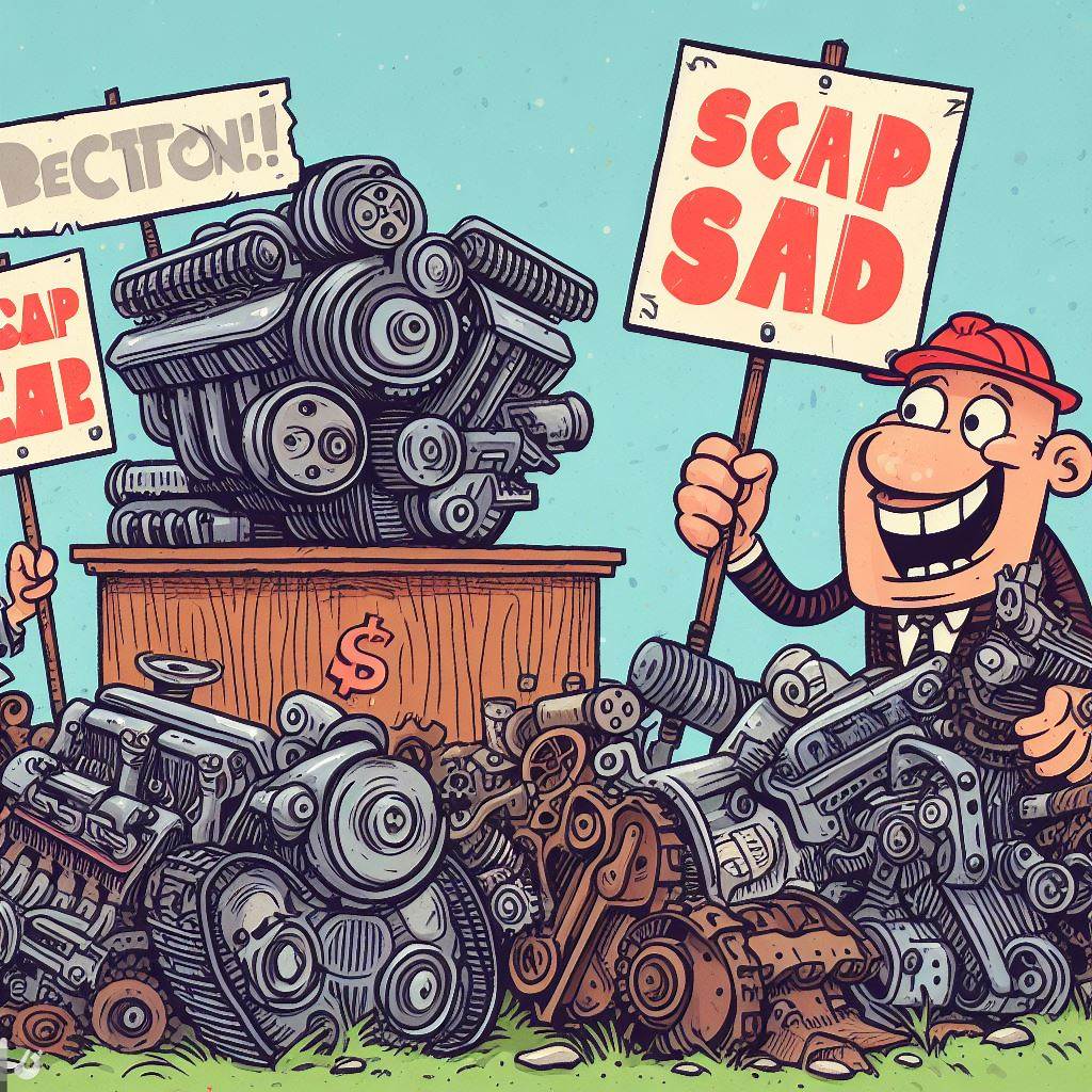 Scrap Yard Engines for Sale