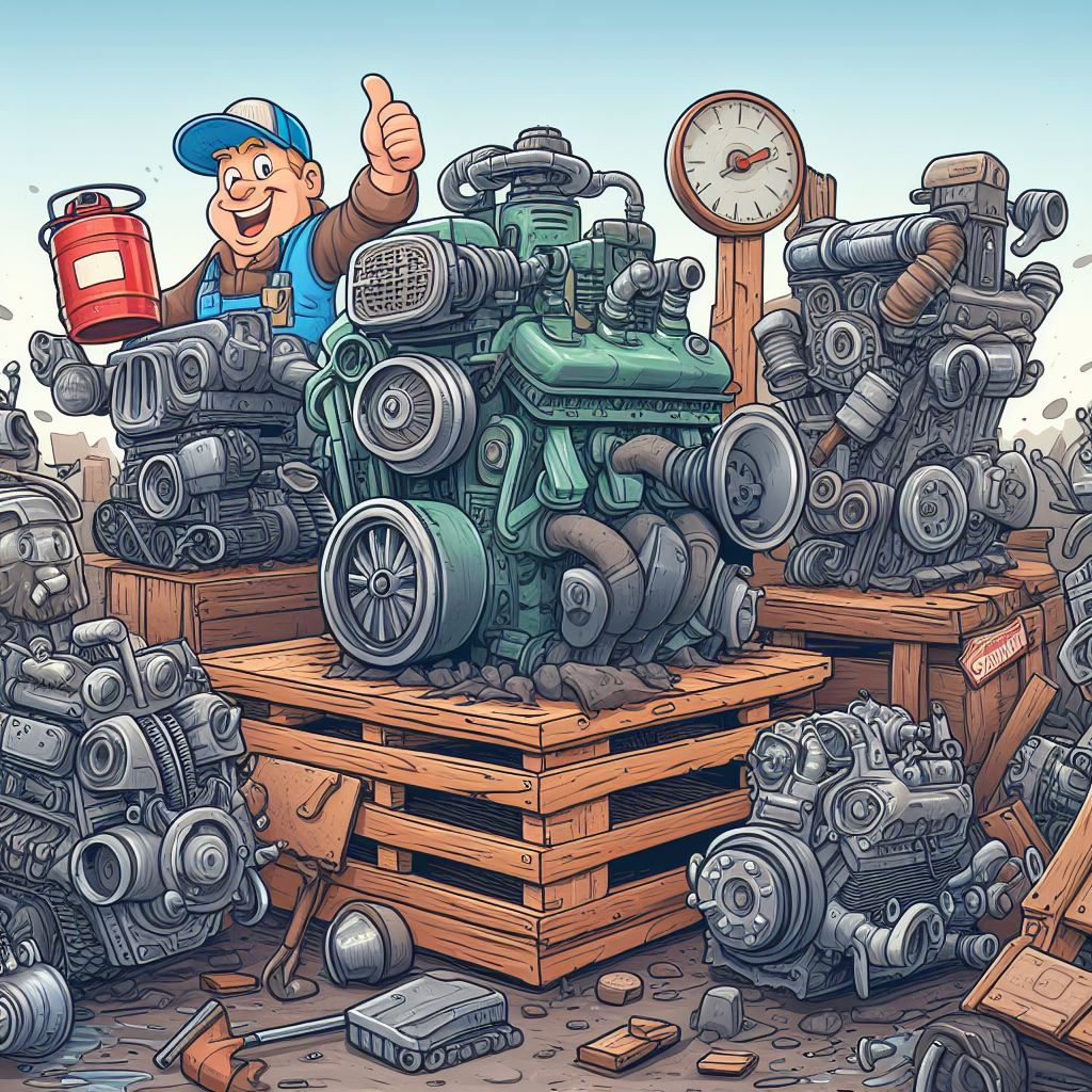 Scrap Yard Engines for Sale
