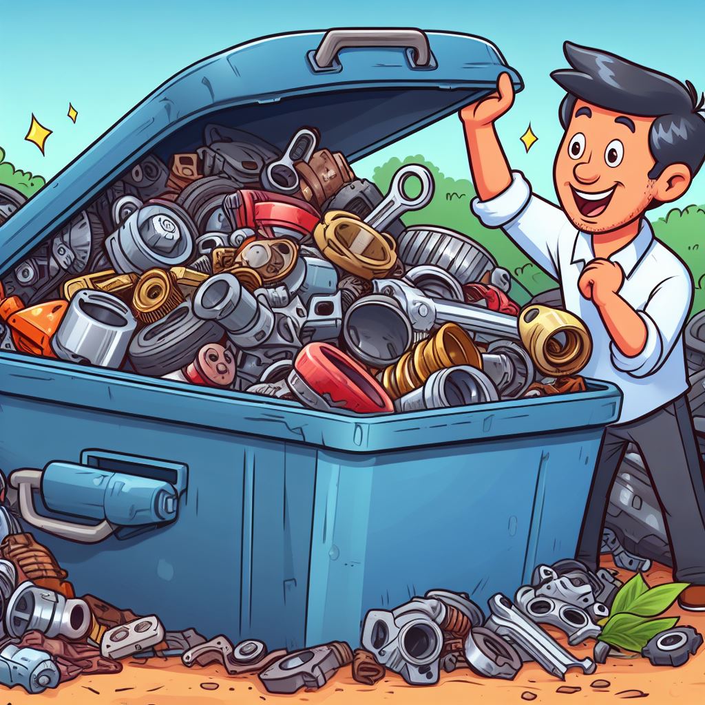 Unveiling the Treasures of a Car Parts Junk Yard