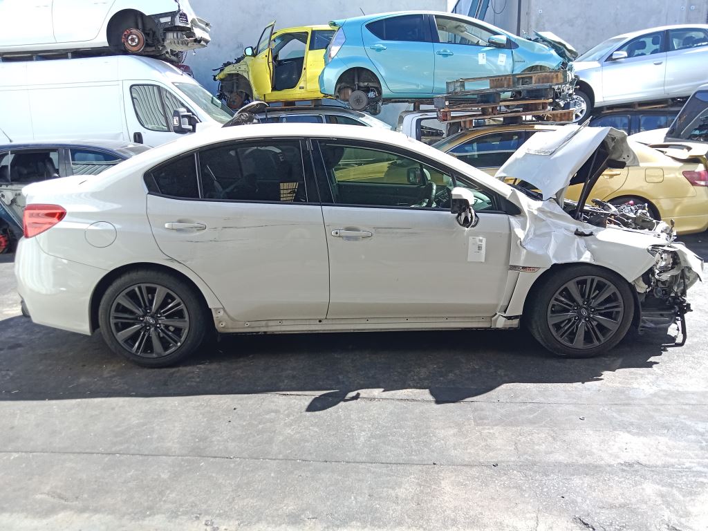 Wrecking a Subaru WRX 2015 White – All Parts Available at WA Auto Parts